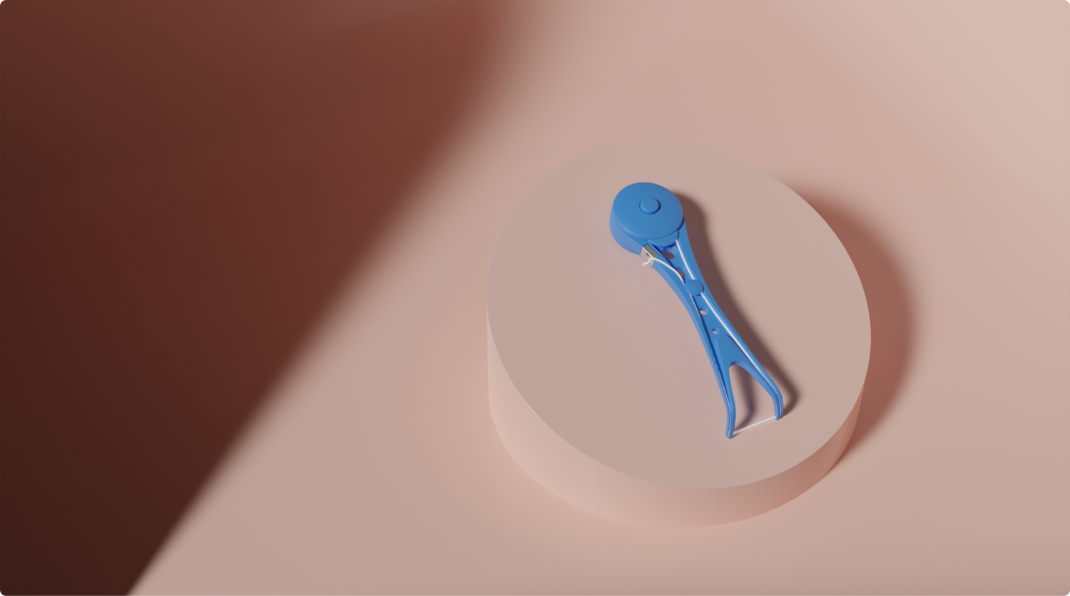 Flossy - Reusable dental flosser